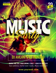 Dance Party Flyer Template | PosterMyWall