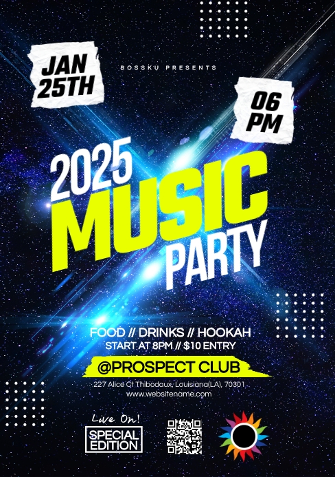 Music Party Flyer Template | PosterMyWall