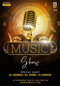 Music show Flyer Template | PosterMyWall
