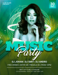 Music party Flyer Template | PosterMyWall