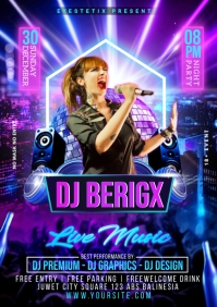 Music Party Flyer Template | PosterMyWall