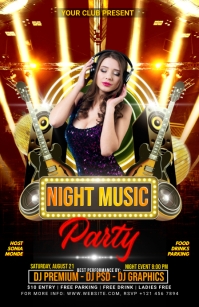 Music Party Flyers Template | PosterMyWall