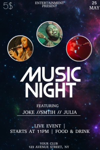 Country Music Album Release Flyer Template | PosterMyWall