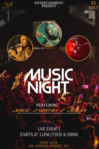 Country Music Album Release Flyer Template | PosterMyWall