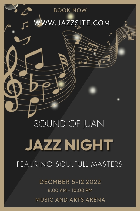 Music Party Poster Template | PosterMyWall