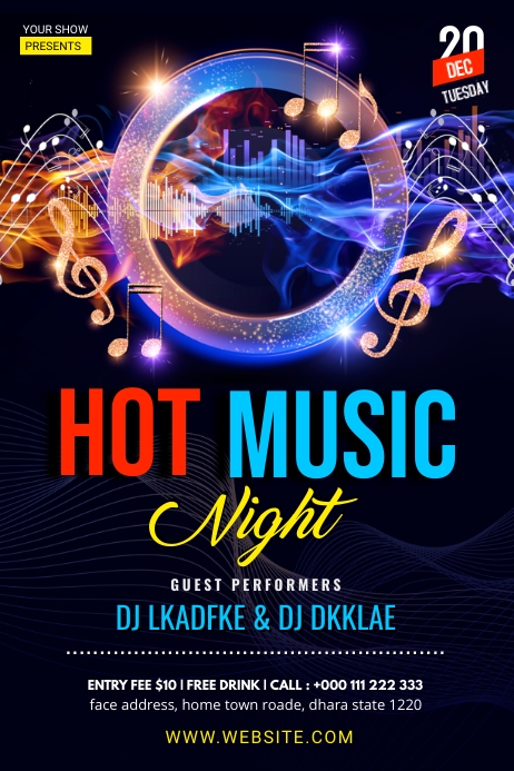 Copy of Music Party Poster | PosterMyWall