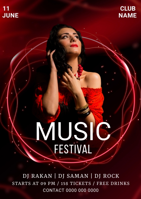 MUSIC PARTY TEMPLATE | PosterMyWall