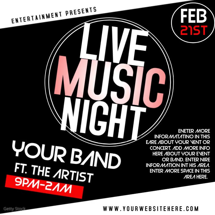 Copy of MUSIC | PosterMyWall