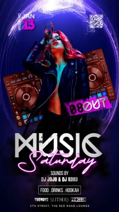 Music Saturday Template | PosterMyWall