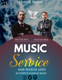 sunday service Template | PosterMyWall