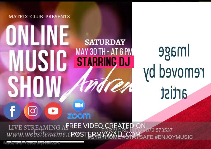 MUSIC SHOW Template | PosterMyWall