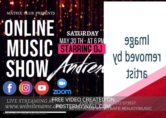 MUSIC SHOW Template | PosterMyWall