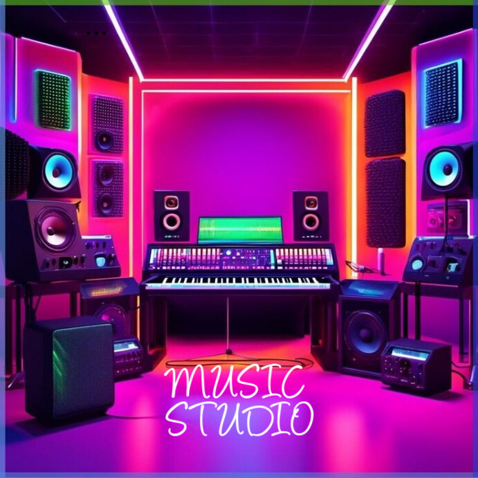 Copy of Music Studio design template | PosterMyWall