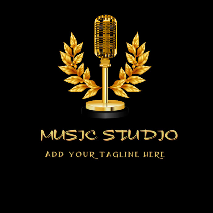 Music studio logo design, template logos ad | PosterMyWall