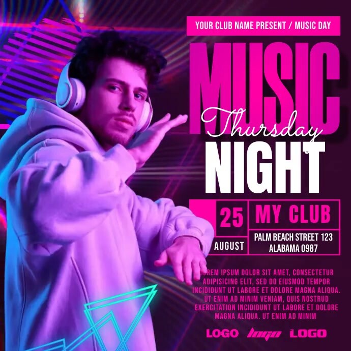 Music Thursday Night Template | PosterMyWall