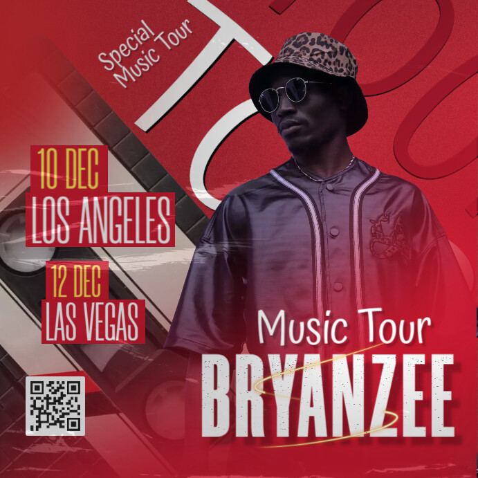 Music Tour Template | PosterMyWall