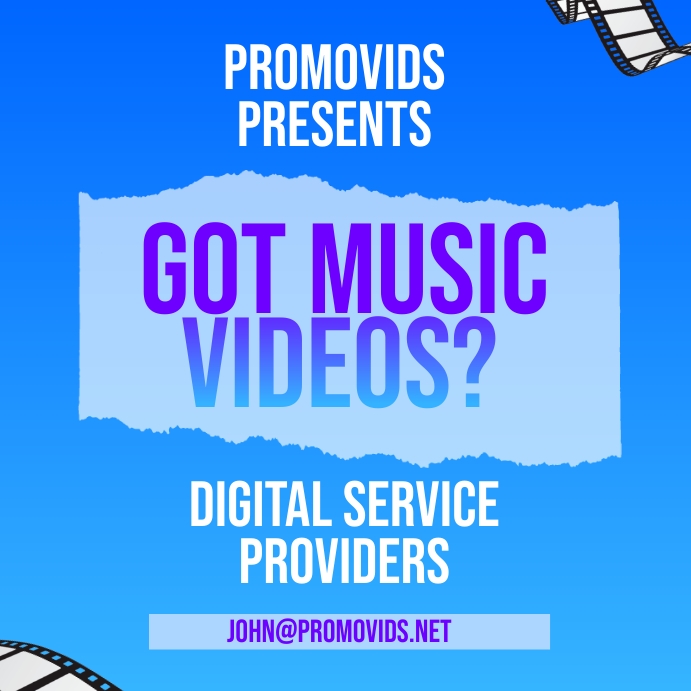 Copy of MUSIC VIDEO FLYER TEMPLATE | PosterMyWall