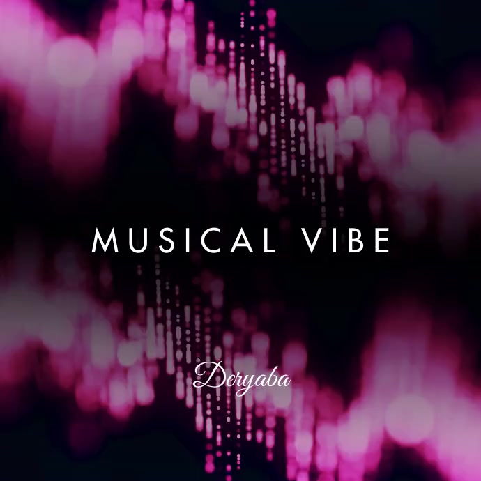 Music Wave Beat Dark Video Album Cover Template | PosterMyWall
