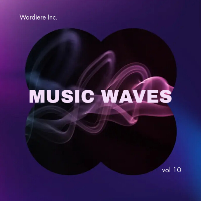 MUSIC WAVES Album Cover Template | PosterMyWall