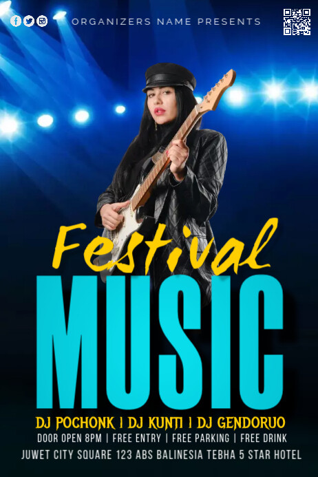 Copy of music.a | PosterMyWall