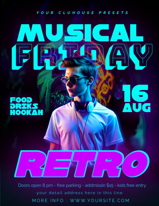 Copy of MUSICAL FRIDAY | PosterMyWall