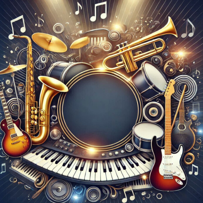Copy of Musical Instruments Banner Template | PosterMyWall
