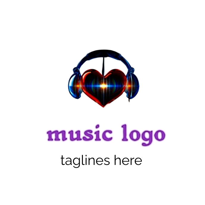 musical logo || music logo design Template | PosterMyWall