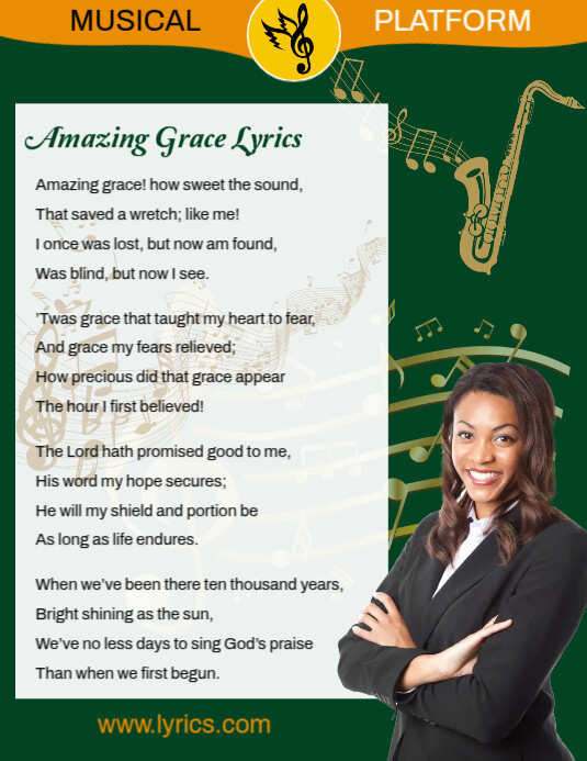 Musical Lyrics Ad Template | PosterMyWall