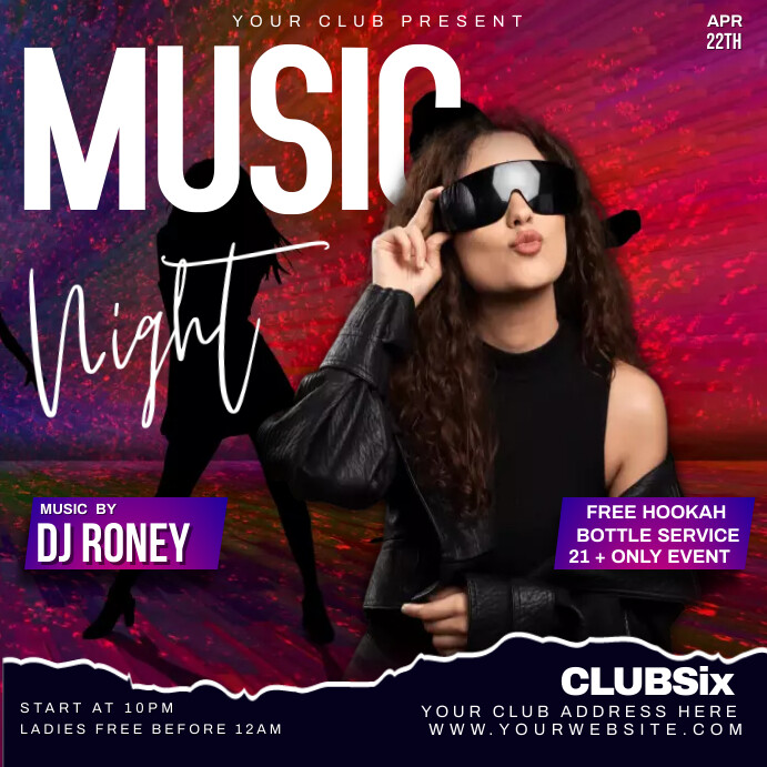 musical night/club night Template | PosterMyWall