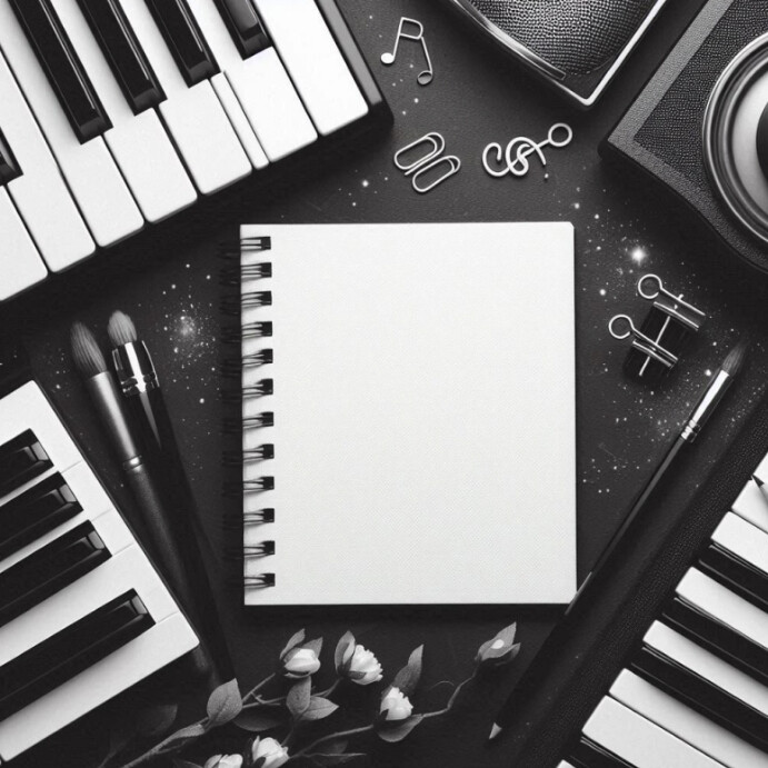 Musical Notes Design Template | PosterMyWall