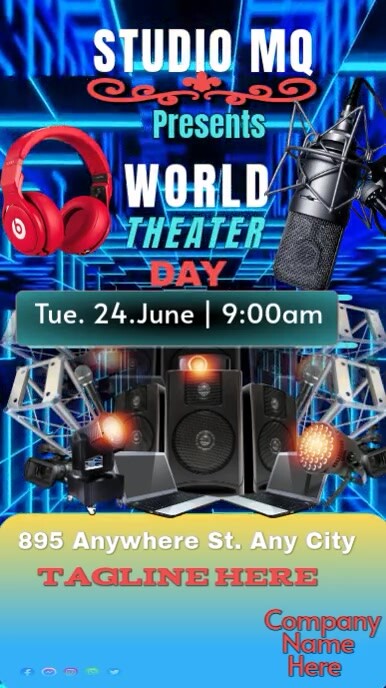 Musical poster design Template | PosterMyWall