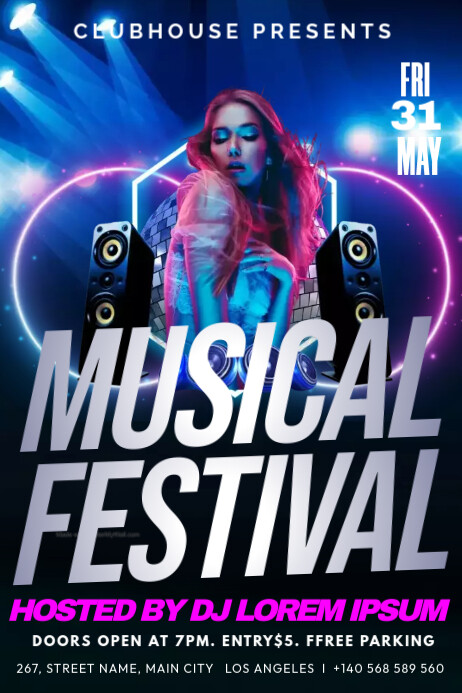 musical.a Template | PosterMyWall