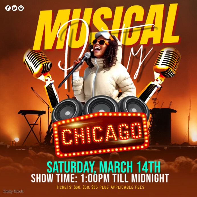 musical.a Template | PosterMyWall