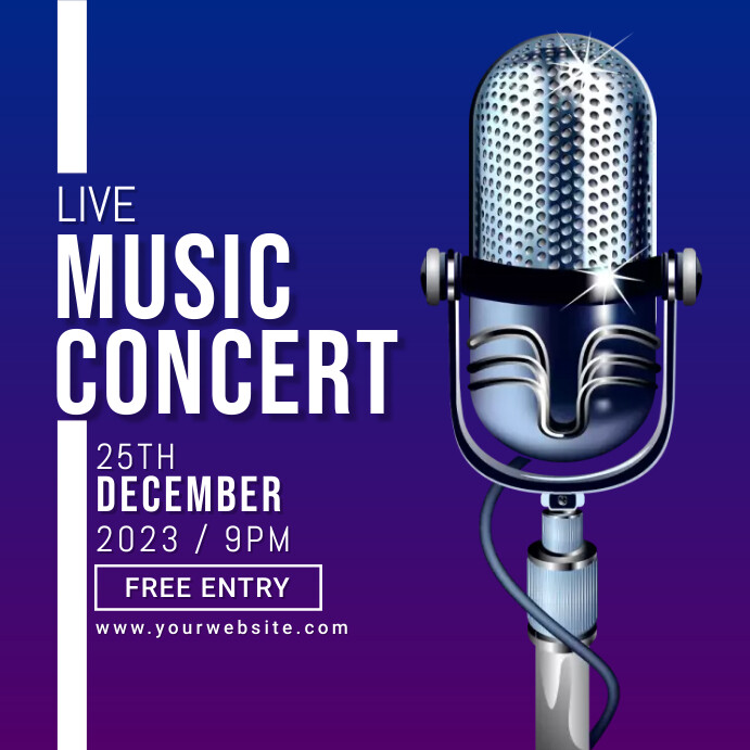 musical2 Template | PosterMyWall