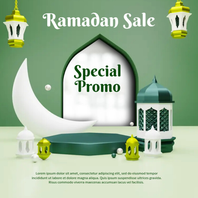 Muslim Sale Ads Template | PosterMyWall