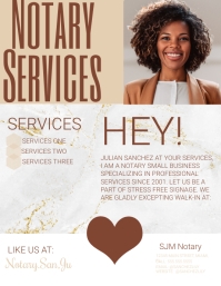 Notary Services Flyer Template | PosterMyWall