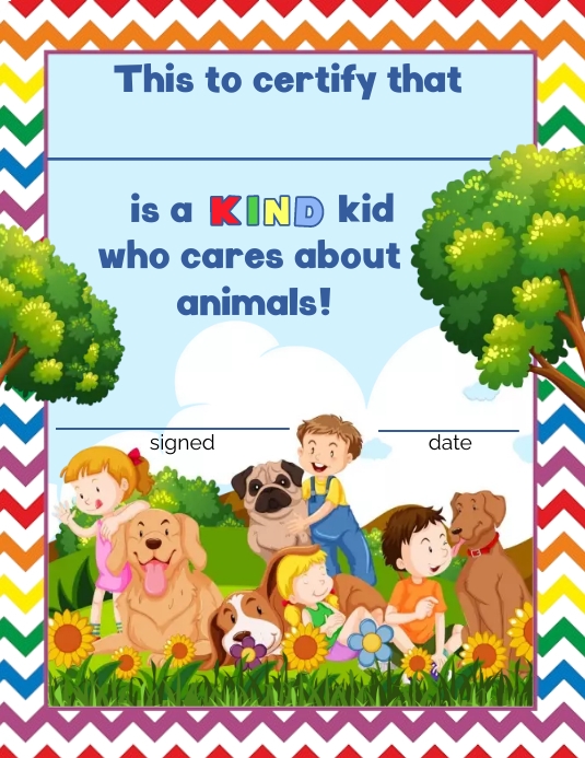 MVC preschool Visit Template | PosterMyWall