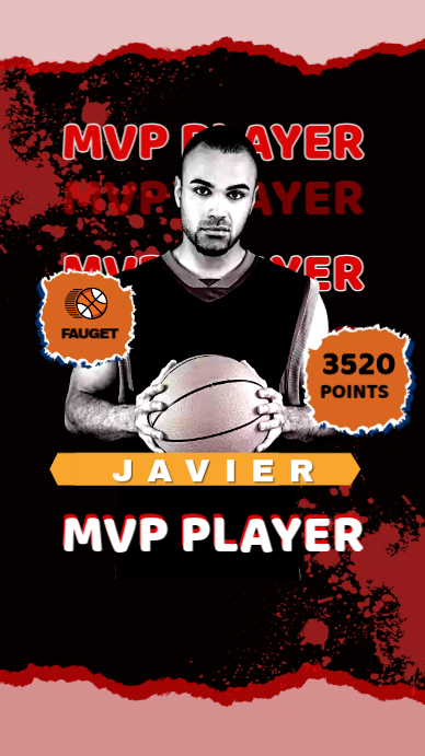 mvp player post 2 Template | PosterMyWall