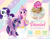 My Little Pony Template | PosterMyWall