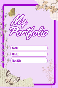 My Portfolio Cover Template | PosterMyWall