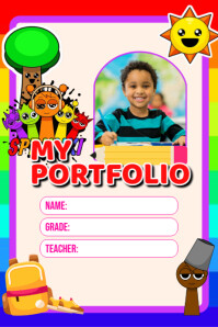 My Portfolio Cover Template GREEN | PosterMyWall