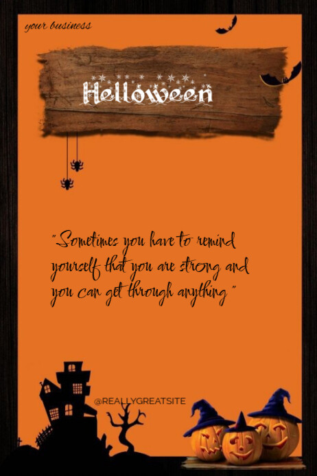 Plantilla de My self | PosterMyWall