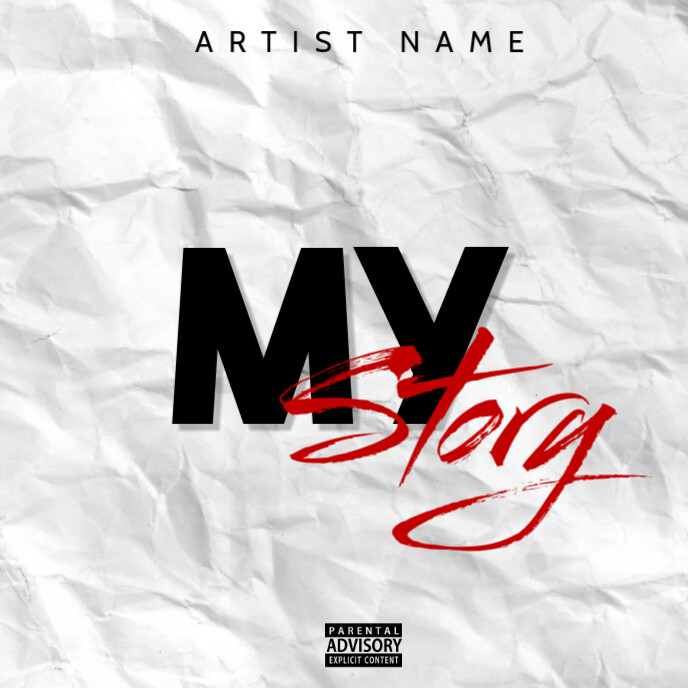 My Story Mixtape Cover Album Cover Template | PosterMyWall