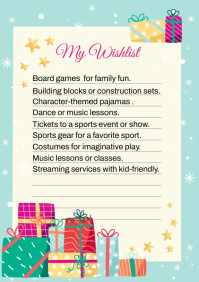 My Wishlist Template | PosterMyWall