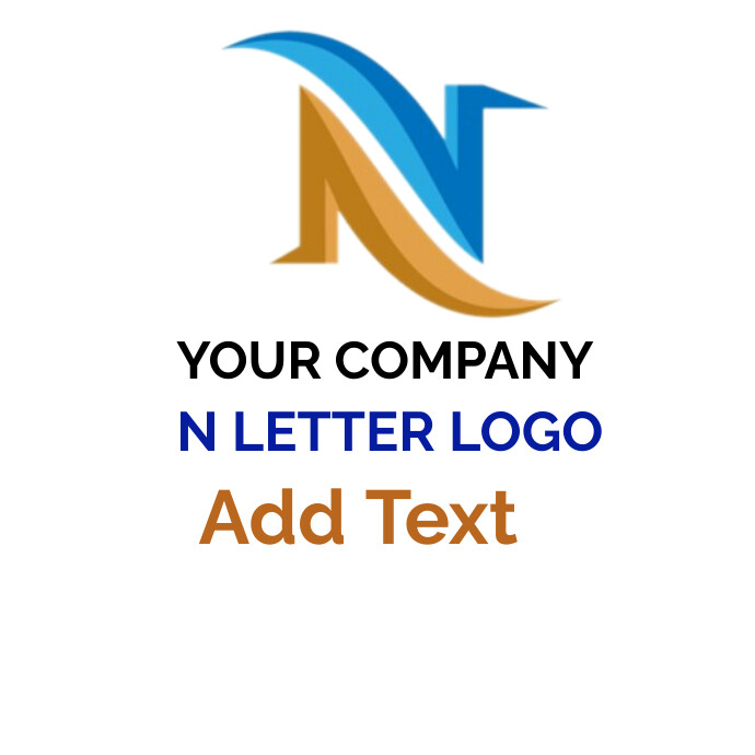 N LOGO Template | PosterMyWall