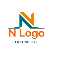 N logo Template | PosterMyWall