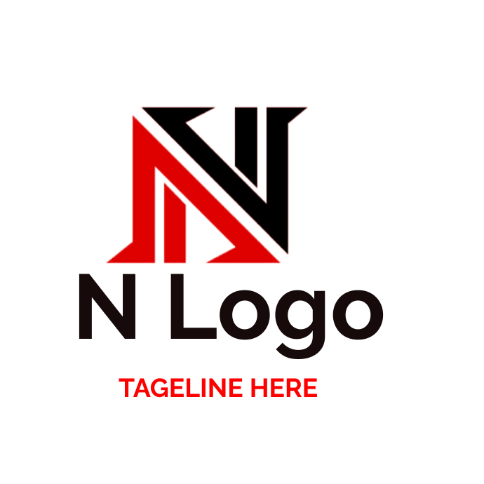 N logo Template | PosterMyWall