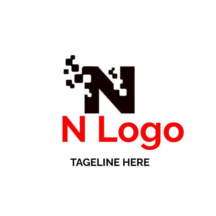 N logo Template | PosterMyWall