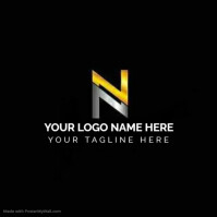N LOGO Template | PosterMyWall