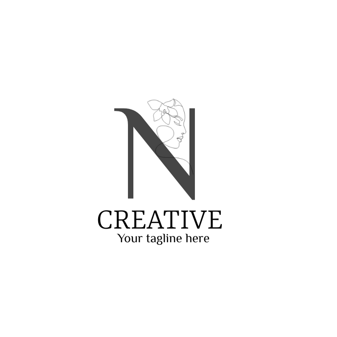 N logo Template | PosterMyWall